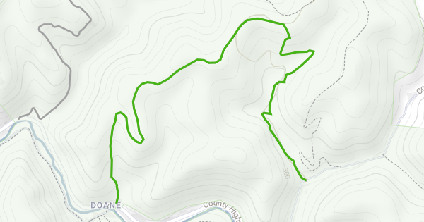 Martin Ridge Hiking Trail ATVing/Offroading Trail - Dunlow