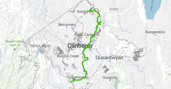 Centenary Trail East Section Mountain Biking Trail