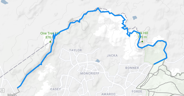 Centenary Trail North Section Mountain Biking Trail