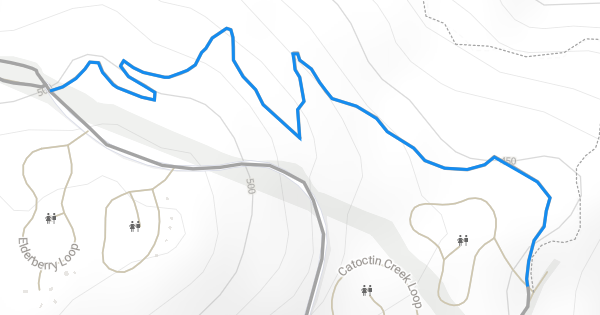 Lady's Slipper Trail North Mountain Biking Trail - Emmitsburg