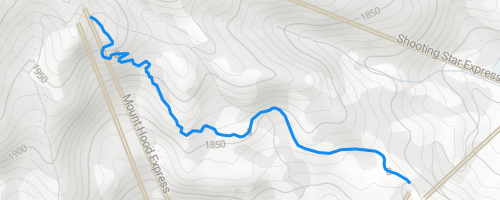 Lower Wizard Way Trail Hiking Trail - Government Camp