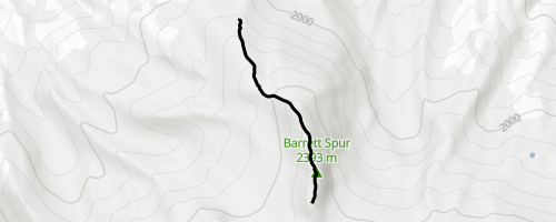 Barrett Spur Trail Hiking Trail - Mt. Hood, Oregon