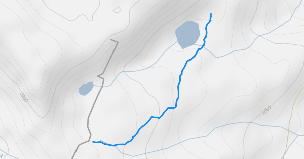 Lower Lizard Lake Multi Trail - Big Sky, Montana