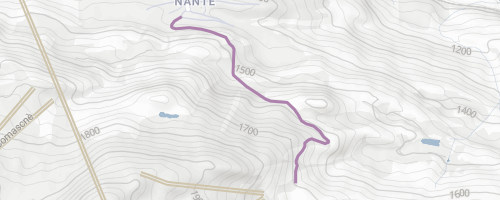 Pascolo Double Track Mountain Biking Trail