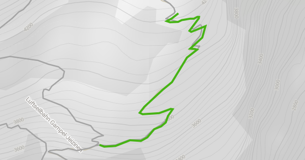 Jeizibärg Pfad Hiking Trail - Gampel-Bratsch