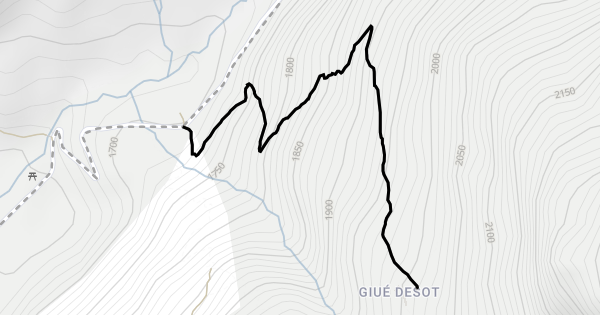 Giuè desot - val ferret Hiking Trail - | Trailforks