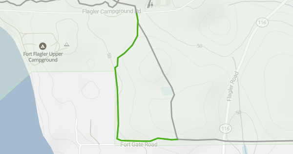 Anti Aircraft Battery Trail Multi Trail - Port Townsend