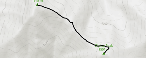 Shaker Peak Trail Hiking Trail - Chugiak-Eagle River, AK