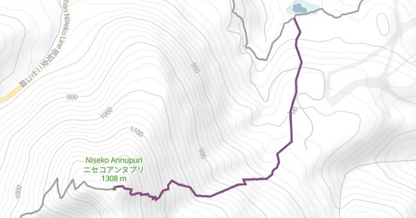 Mt. Annupuri Hanazono Trail Hiking Trail - | Trailforks