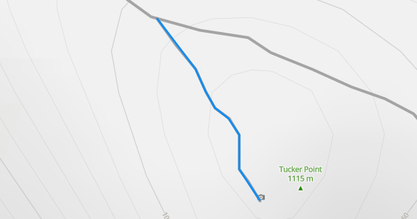 Tucker Point Lookout Trail Hiking Trail - Chugiak-Eagle River, AK