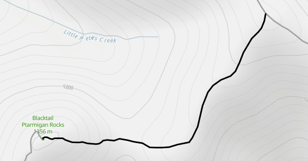 Roundtop-Vista Trail Hiking Trail - Anchorage, Alaska