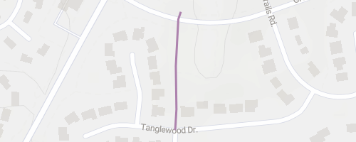 Tanglewood Park Trail Hiking Trail - Naperville, Illinois