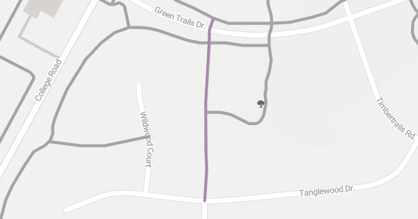 Tanglewood Park Trail Hiking Trail - Naperville, Illinois