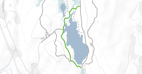 Indian Brook Loop Trail Multi Trail - Colchester, Vermont