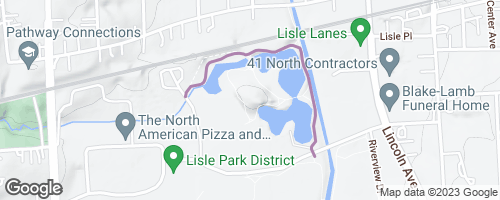 Community Park Main Loop Multi Trail - Lisle, Illinois