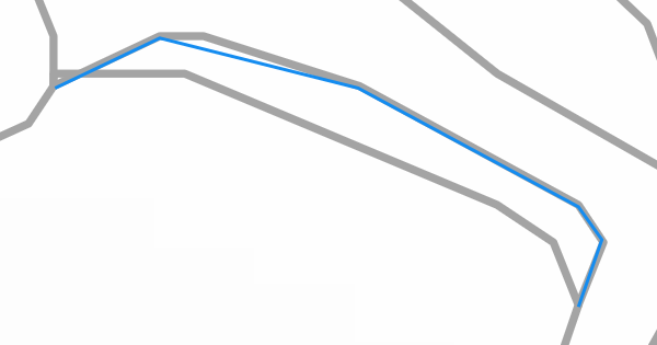 Skills Park Blue Line (small) Mountain Biking Trail - Manitowish Waters