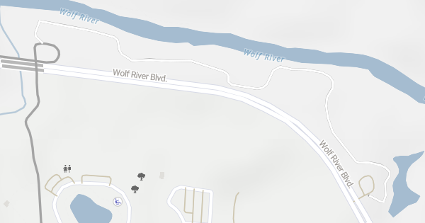 Wolf River Greenway East Section Mountain Biking Trail - Memphis, TN