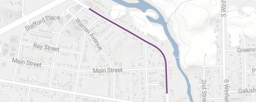 Batavia Road Bike Lane Multi Trail - Warrenville, IL