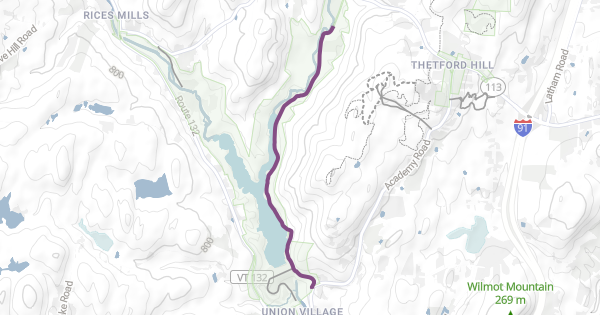 Buzzel Bridge Road Multi Trail - Thetford Center, Vermont