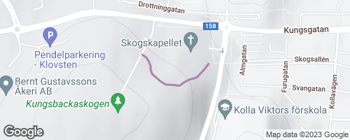 Kungsbackaskogens Elljusspår Start Hiking Trail - Kungsbacka