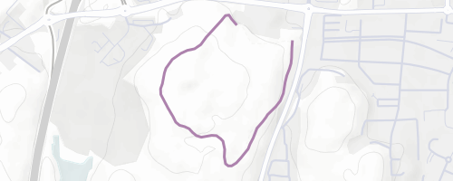 Kungsbackaskogens Elljusspår Mål Hiking Trail - Kungsbacka