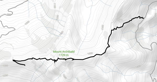 Archibald Trail Hiking Trail - Chilliwack, BC