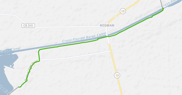 Florida Trail - Cross Florida Greenway North Hiking Trail - Palatka