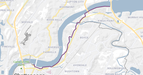 Tennessee Riverwalk Multi Trail - Chattanooga, Tennessee