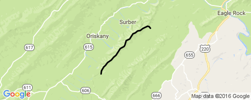 Patterson Mountain Mountain Biking Trail - Fincastle