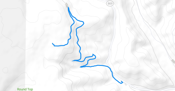 Lost Turkey - Burnt House Section Mountain Biking Trail - Pavia