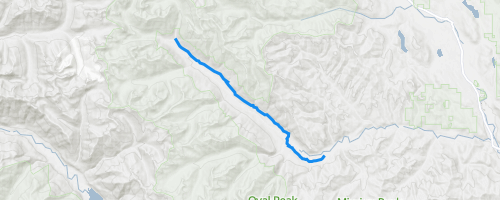 Twisp River Trail Mountain Biking Trail - Twisp, WA