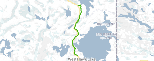 West Hawk to Caddy Lake Trail (TCT) Multi Trail - West Hawk Lake, MB