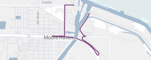 Florida Trail - Moore Haven Lock Bypass Multi Trail - Okeechobee
