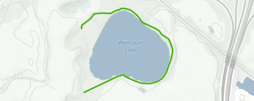 Wampum Lake Loop Hiking Trail - Thornton, Illinois