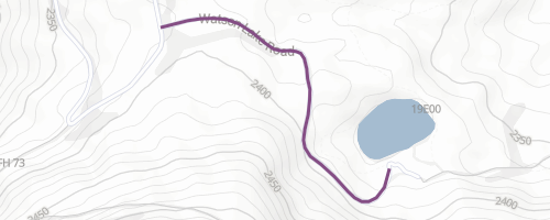 Watson Lake Road (CG Access) Multi Trail - Tahoe City