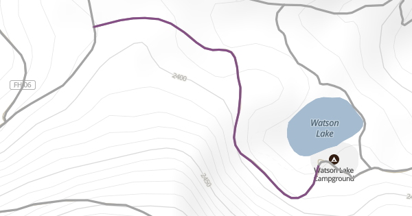 Watson Lake Road (CG Access) Multi Trail - Tahoe City