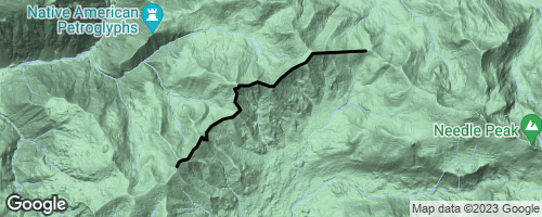 Tevis Cup Trail (Lyon Ridge to Red Star Ridge) Multi Trail - Soda Springs
