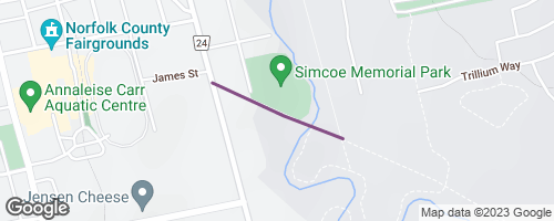 Lynn Valley Trail Mountain Biking Trail - Simcoe, ON