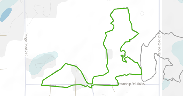 Pumpjack West Dirtbiking Trail - Bruderheim - Alberta
