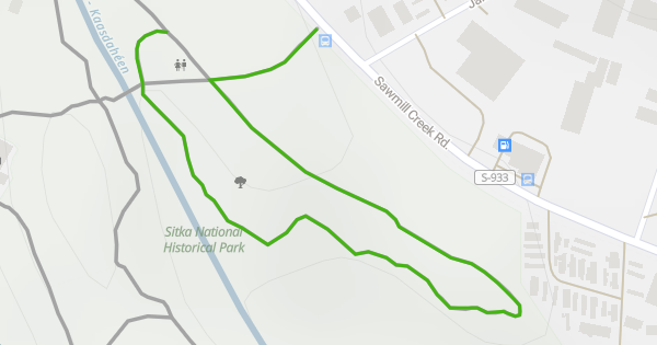 Russian Memorial Trail Hiking Trail - Sitka, Alaska