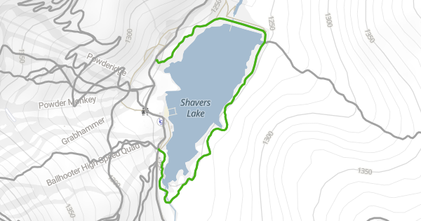 Shavers Lake Trail Multi Trail - Snowshoe Village, WV