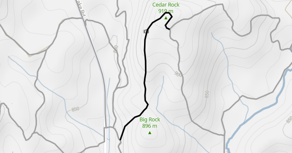 Big Rock Trail Multi Trail - Cedar Mountain, NC