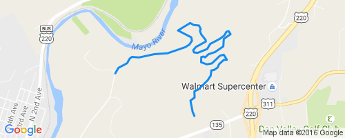 Cedar Mountain Trail Mountain Biking Trail - Mayodan