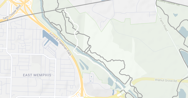 Wolf River Greenway (Crossing) Multi Trail - Memphis