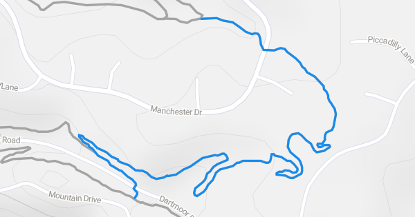 Mighty Pine Mountain Biking Trail - Bella Vista, Arkansas