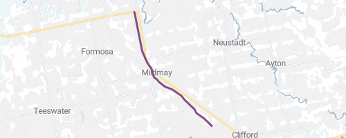 Bruce County Rail Trail Multi Trail - Mildmay, ON