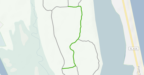 Scrub Loop Hiking Trail - St. Augustine, Florida