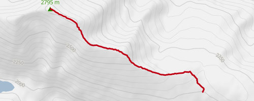 Sweeney Peak Route Hiking Trail - Florence, MT