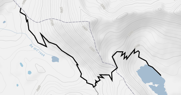 Lost Fish Hiking Trail - Lake Como, Hamilton, Montana