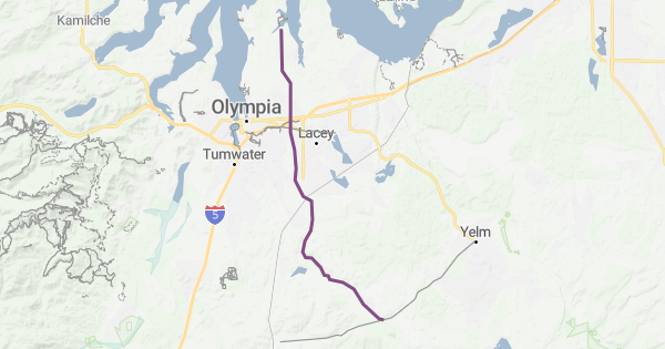 Chehalis Western Trail Multi Trail - Olympia, WA